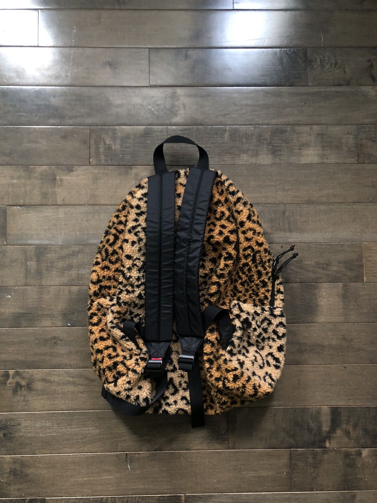 Supreme Supreme Leopard Fleece Backpack | Grailed