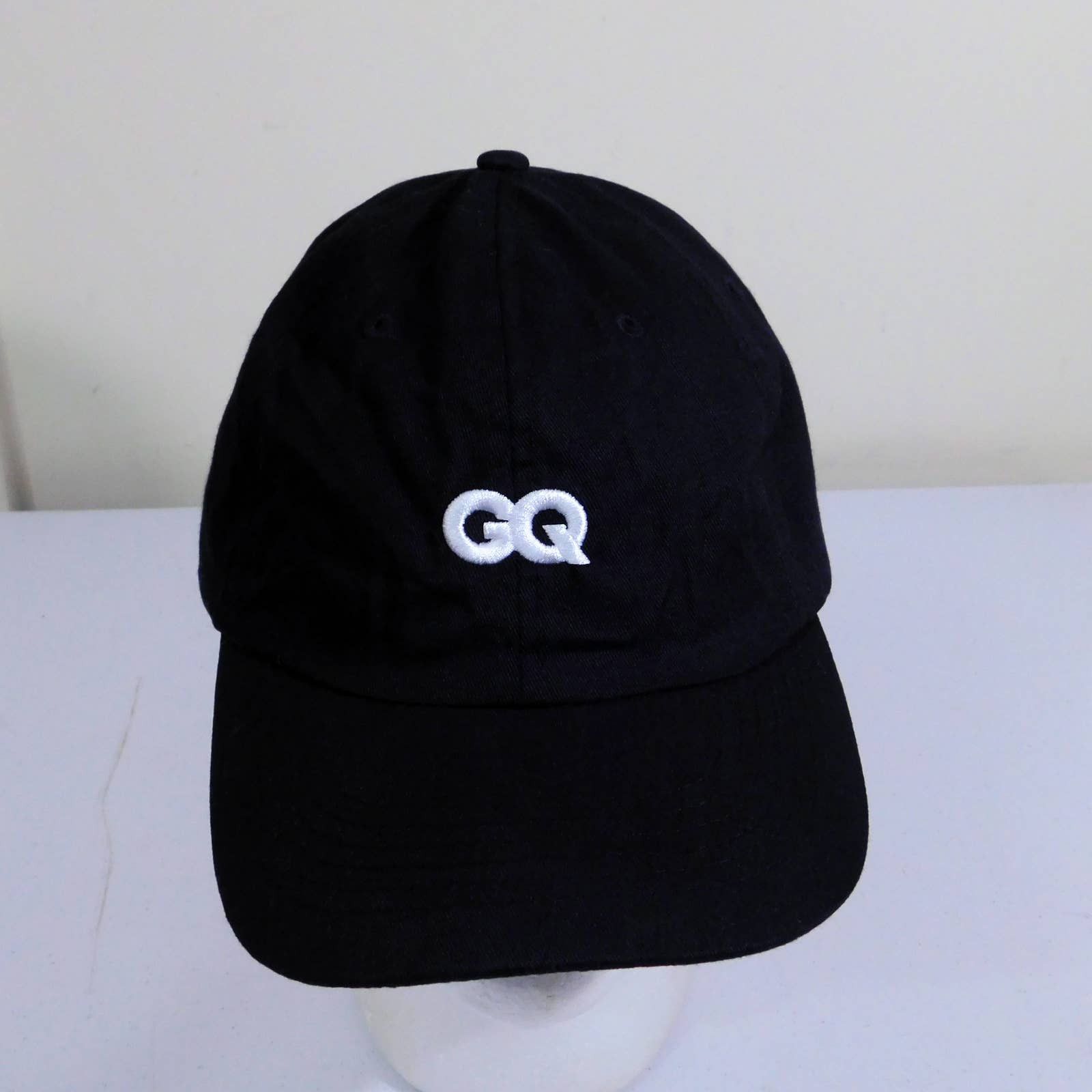 Gq GQ Magazine Baseball Hat Cap Adjustable Black | Grailed