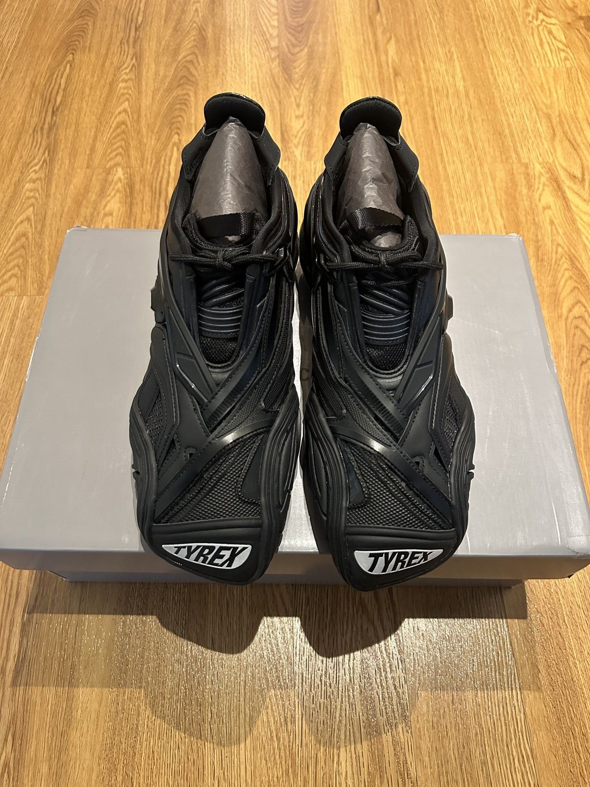 Balenciaga Balenciaga Tyrex Racing Shoes Sneakers Black | Grailed