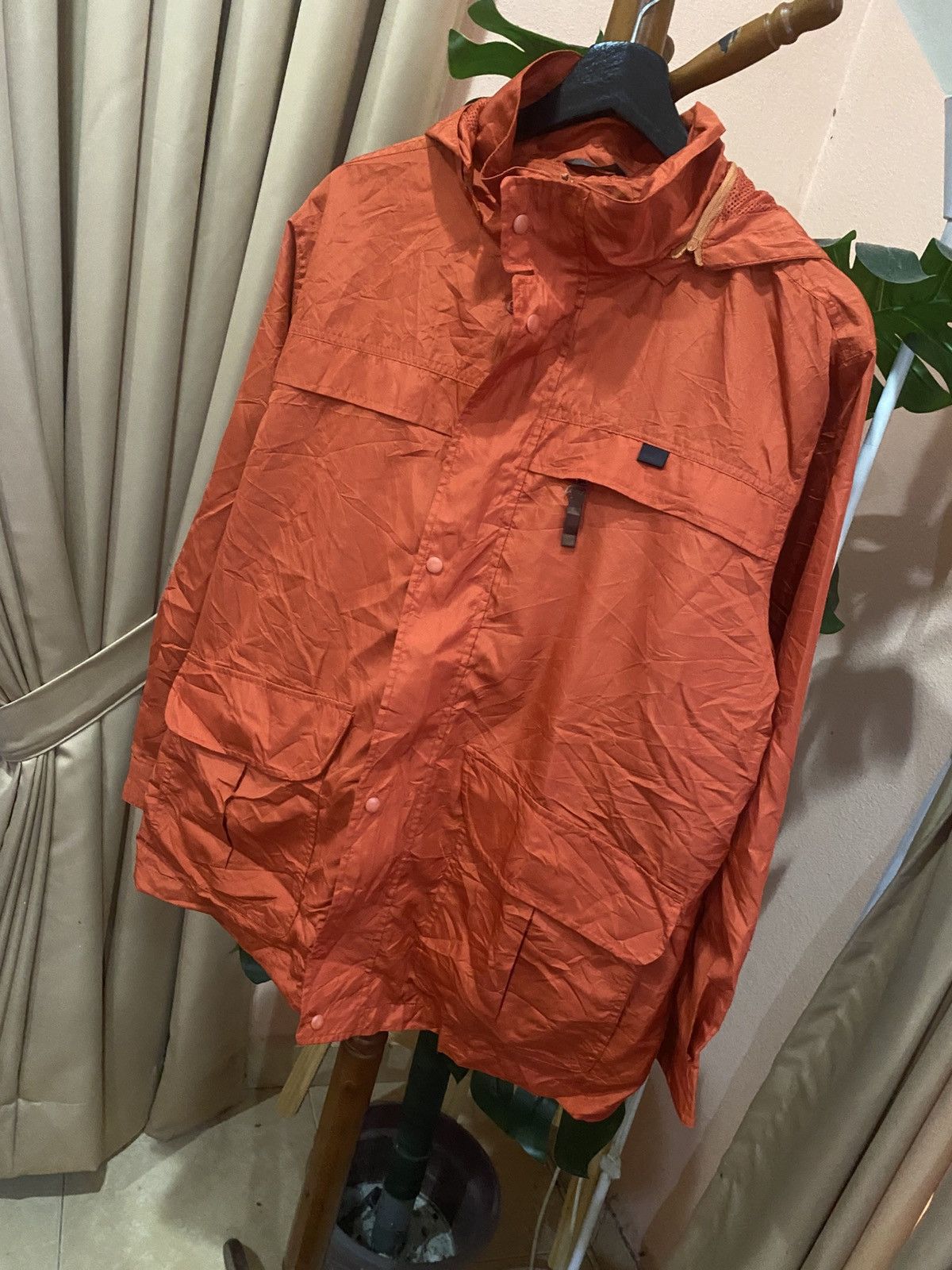Japanese Brand Yukiko Kimijima Homme burnt orange utility jacket Japan ...
