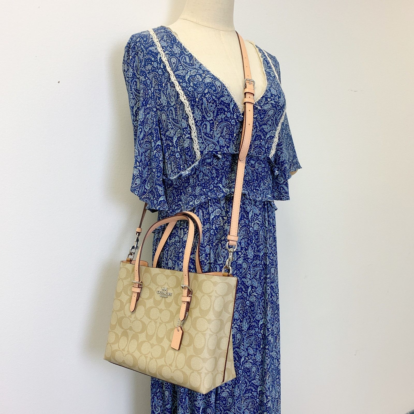 Coach Coach C4250 Mollie Tote 25 In Signature Canvas IN Light | Grailed