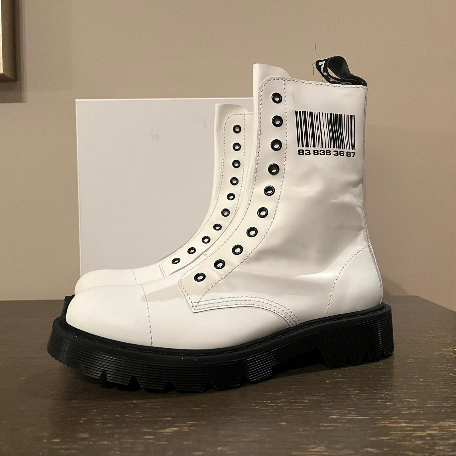 Vetements Barcode Army Code in White | Grailed