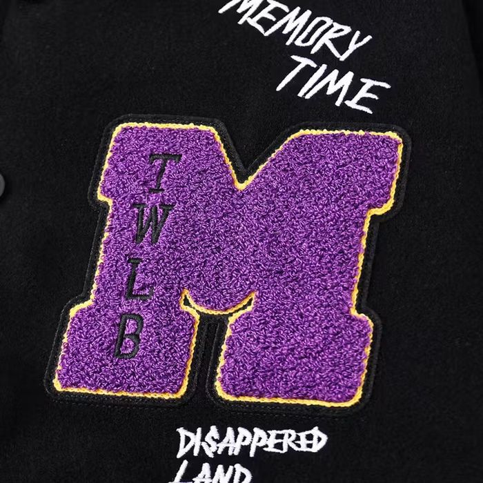 Streetwear Money Patched Varsity Jacket | Grailed