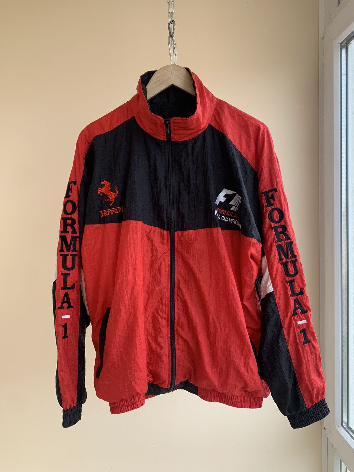 Vintage Ferrari Formula 1 World Championship Racing Jacket Vintage ...