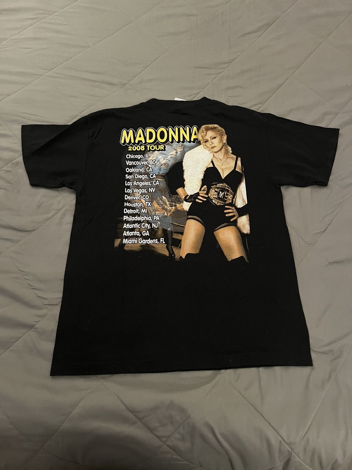 Streetwear × Vintage Y2K Madonna tour shirt | Grailed