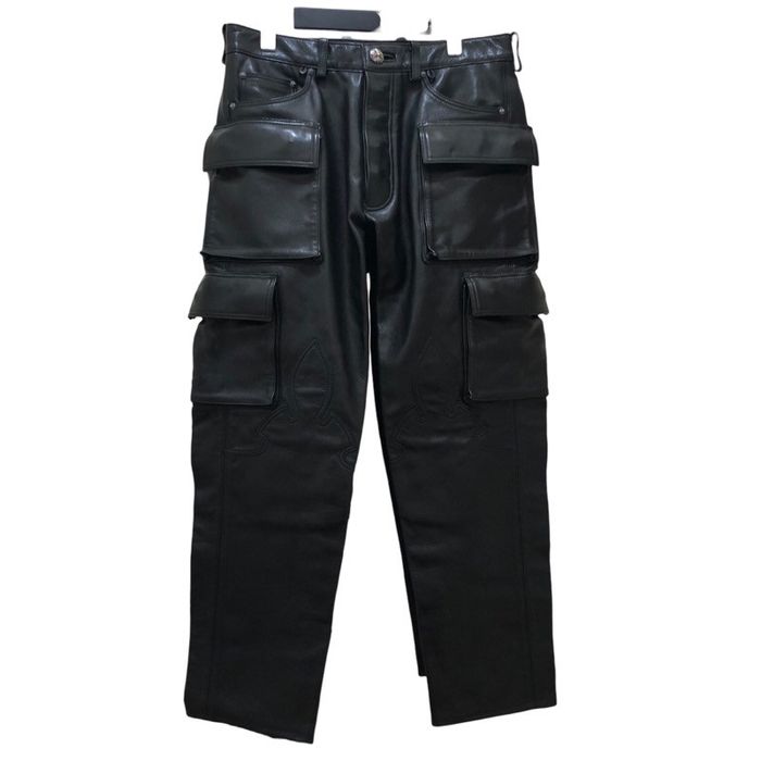 Chrome Hearts Chrome Hearts Leather Cargo Pants | Grailed