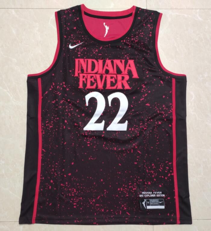 Custom Men's #22 Caitlin Clark Indiana Fever 2024 WNBA Jerseys | Grailed