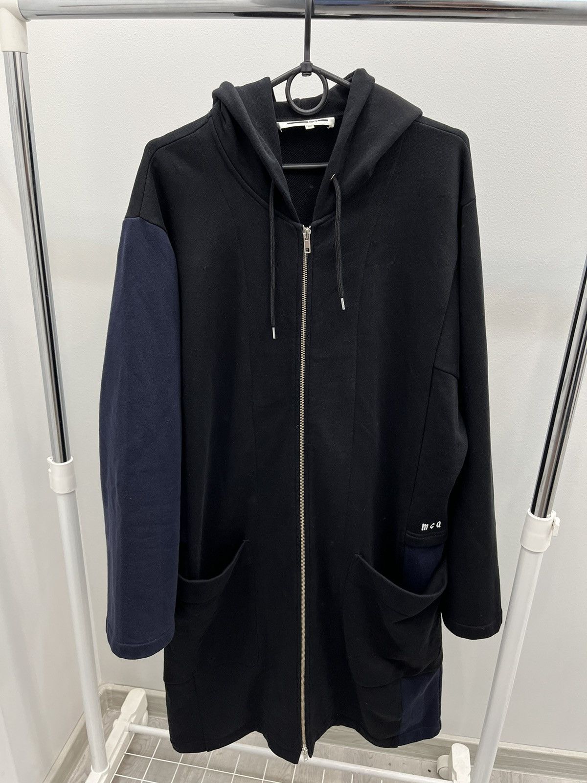 Alexander McQueen MCQ by Alexander McQueen Mantle Сloak Long Hoodie ...