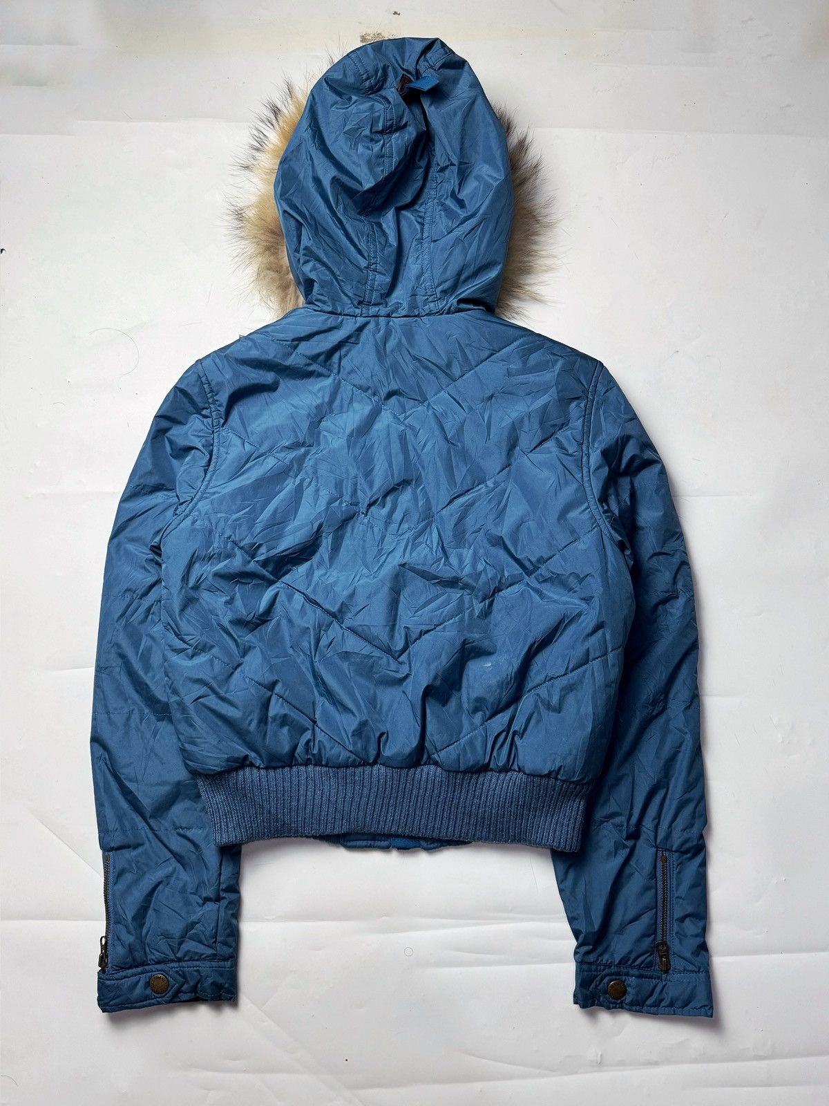 GOA Faux Fur Bomber Hoodie Jacket Cropped Japanese Styled | Grailed