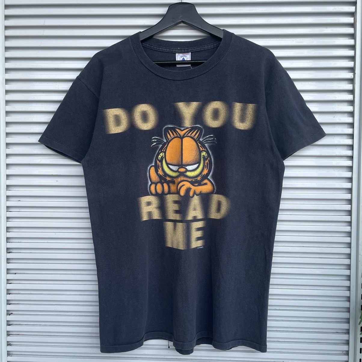 Cartoon Network × Nickelodeon × Vintage Vintage Garfield Trippy Wording ...