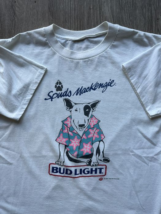 Vintage Vintage Spuds Mackenzie Bud Light Beer Tshirt | Grailed