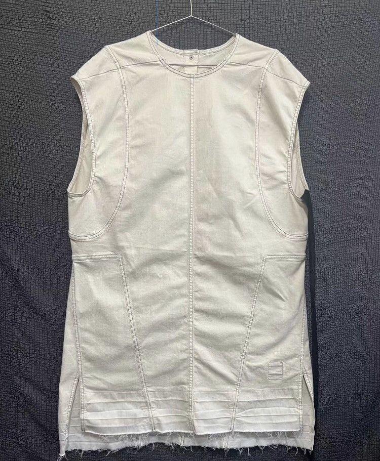 Rick Owens Rick Owens 22Ss New Texture-Destroying Fringe Vest | Grailed