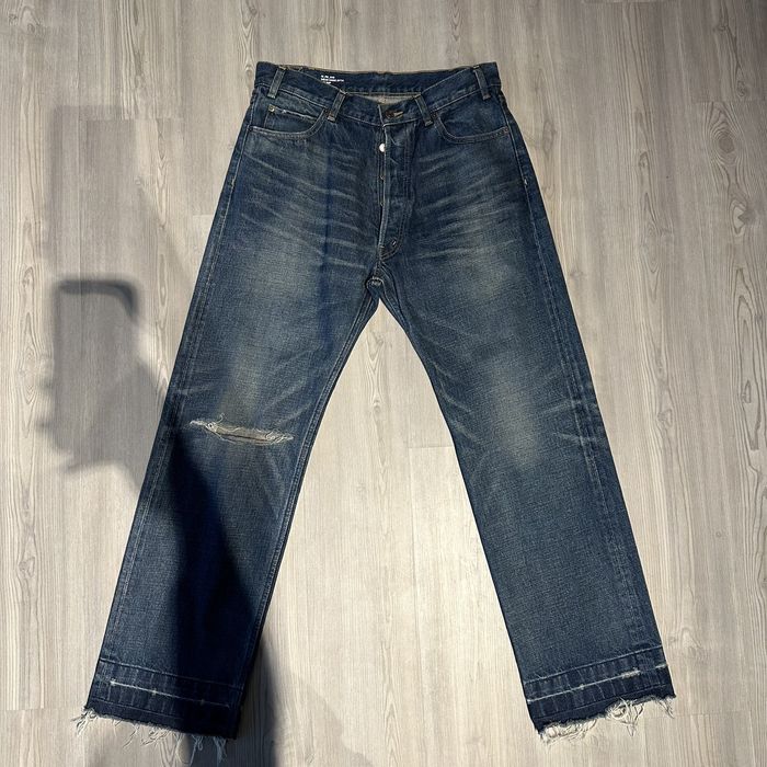 Celine CELINE FW22 WESLEY DENIM DARK UNION WASH | Grailed