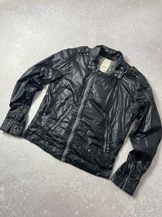 Diesel Diesel Shiny Jacket Opium Drip | Grailed