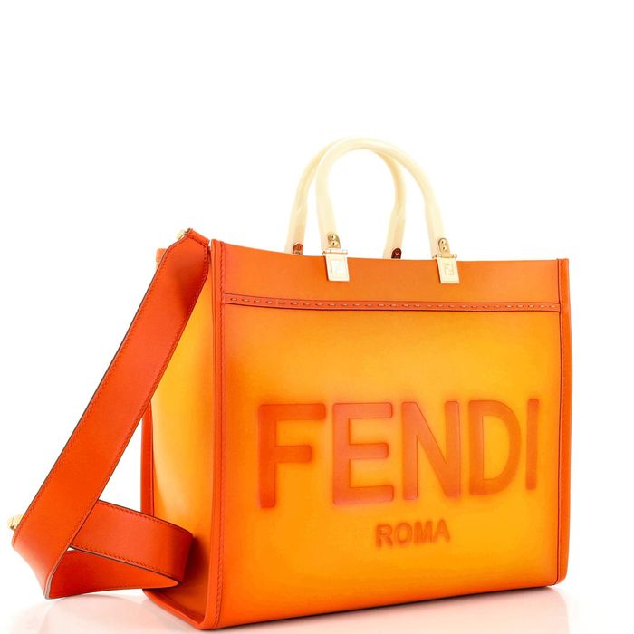 Fendi Sunshine Shopper Tote Leather Medium | Grailed