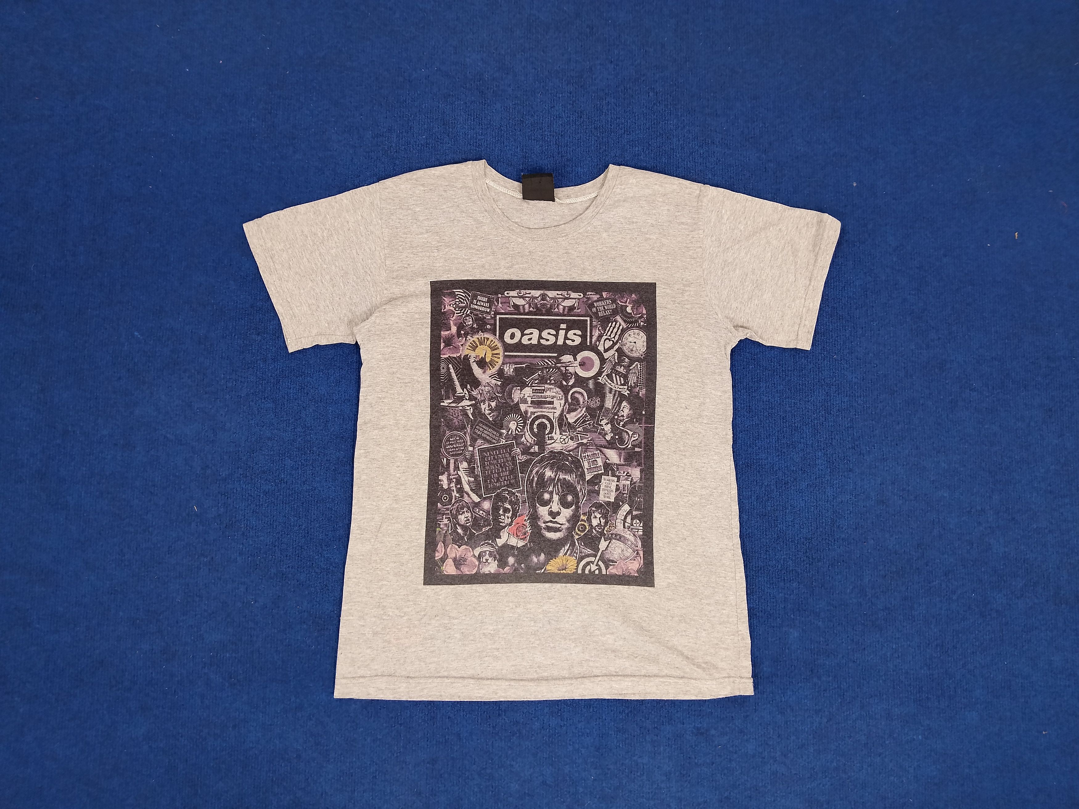 Band Tees × Tour Tee Oasis British Rock Britpop Band Tshirts Grailed