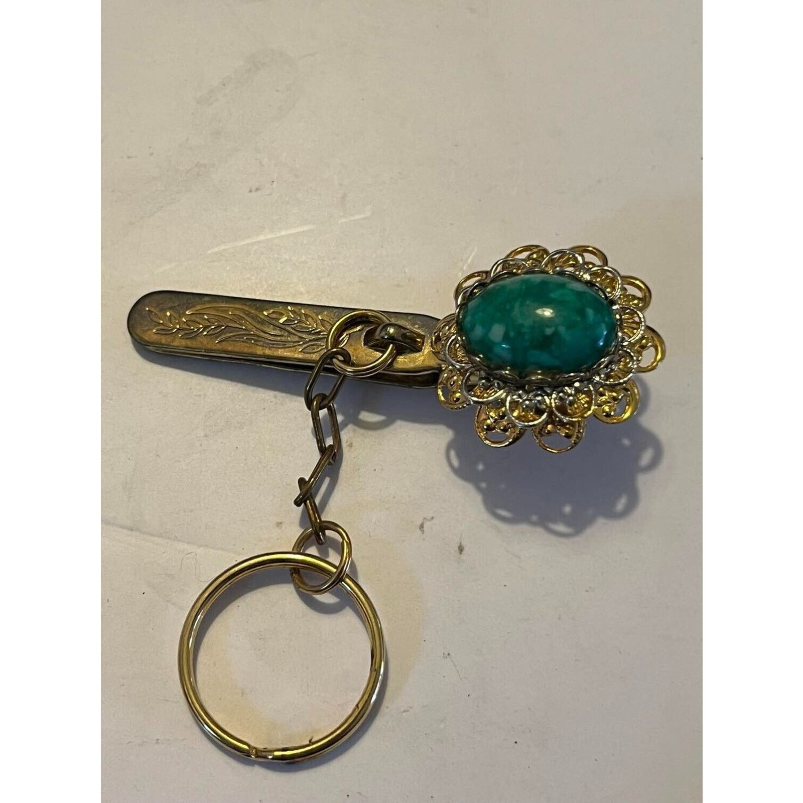 Vintage 1960's Jeweled Keychain Roach Clip | Grailed