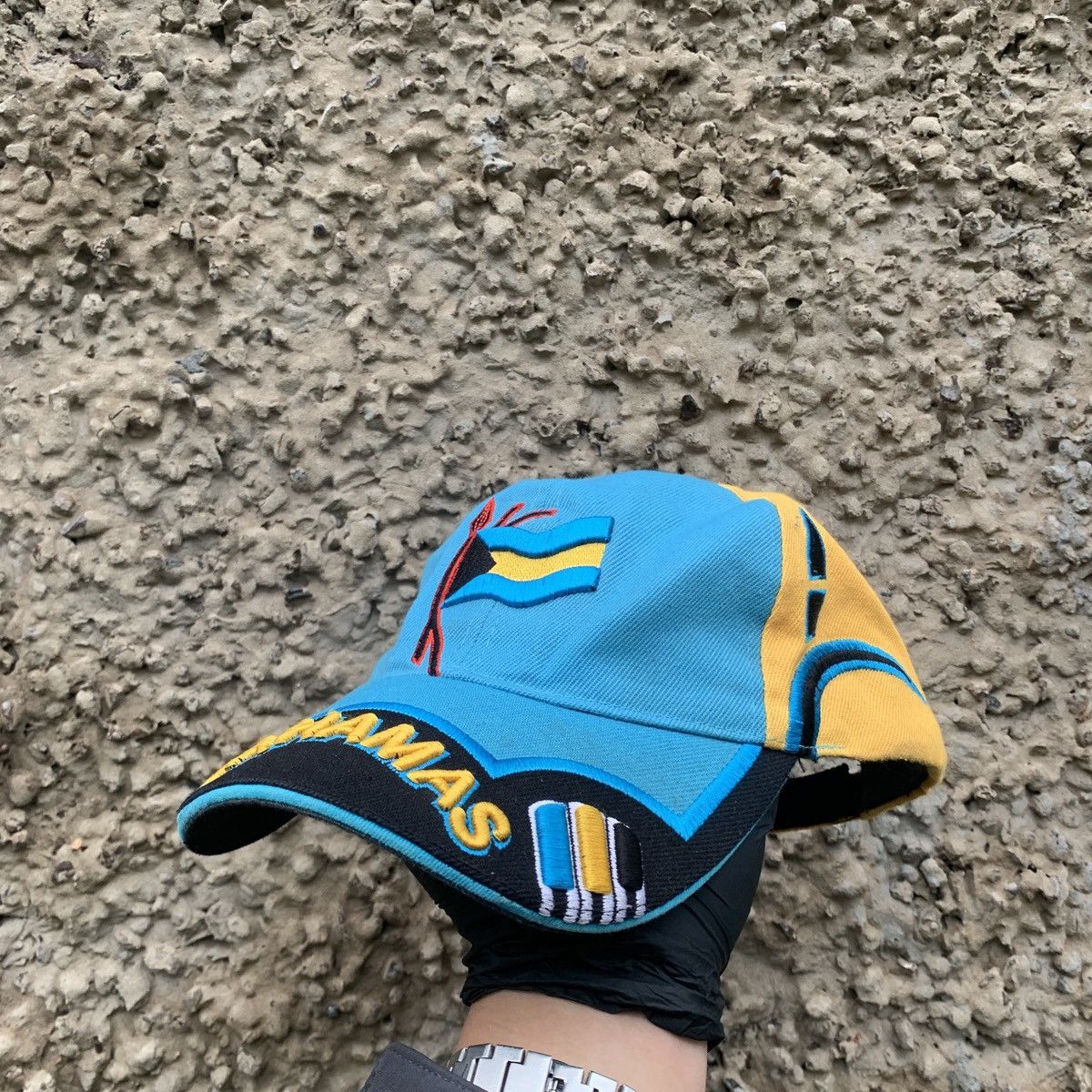 Vintage 🇧🇸 Vintage 90s Bahamas National Cap Hat 🧢 | Grailed