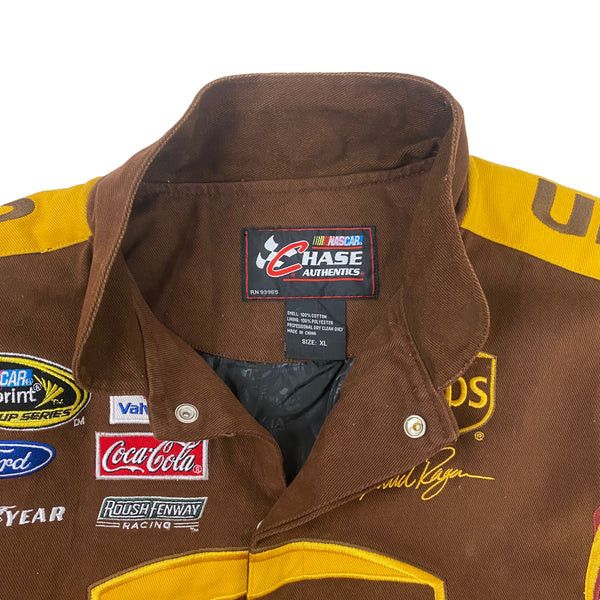 Chase Authentics VINTAGE NASCAR UPS RACING JACKET | Grailed