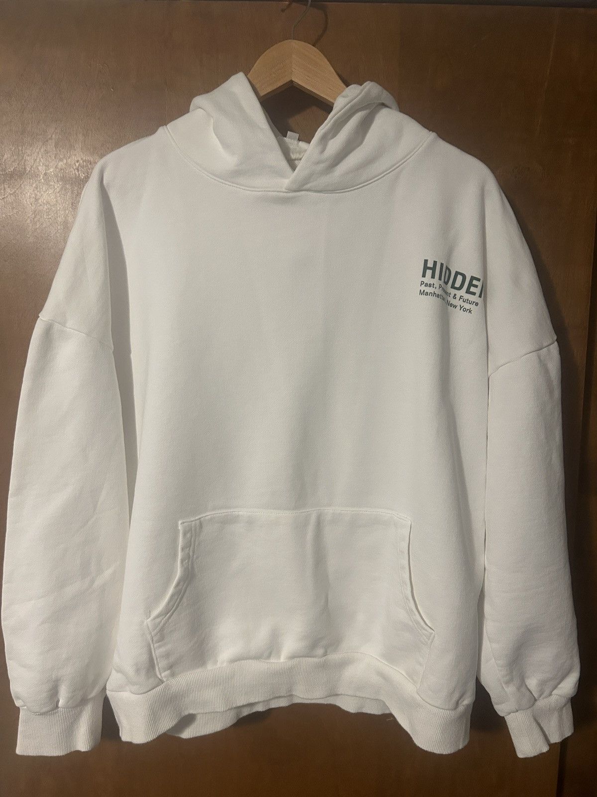 HIDDEN × Streetwear Hidden NY H Logo Hoodie - White | Grailed