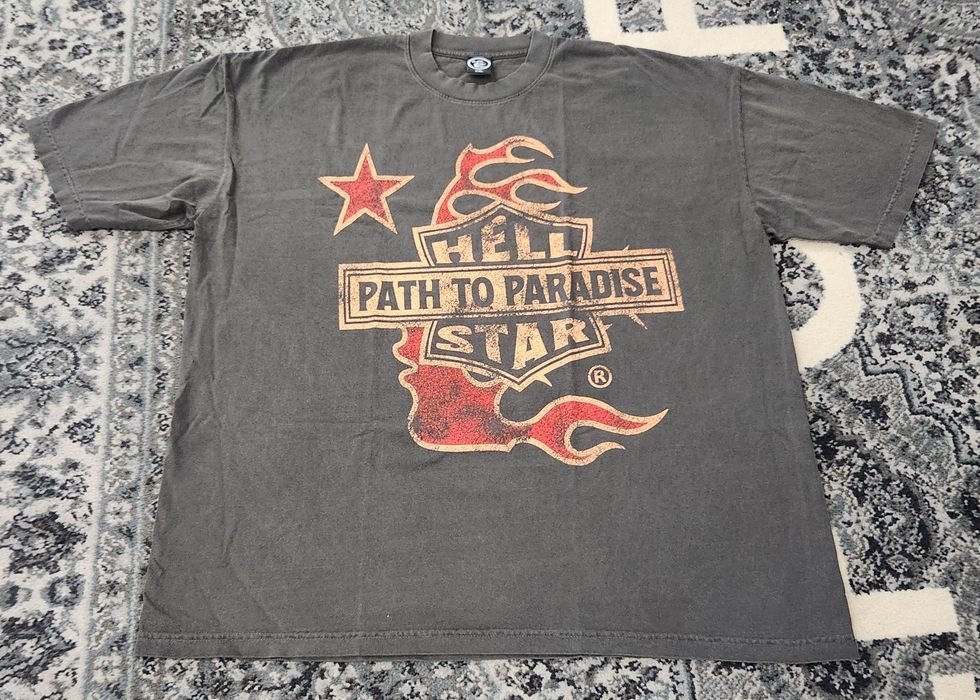 HELLSTAR HELLSTAR "BIKER TOUR" TEE - XXL | Grailed