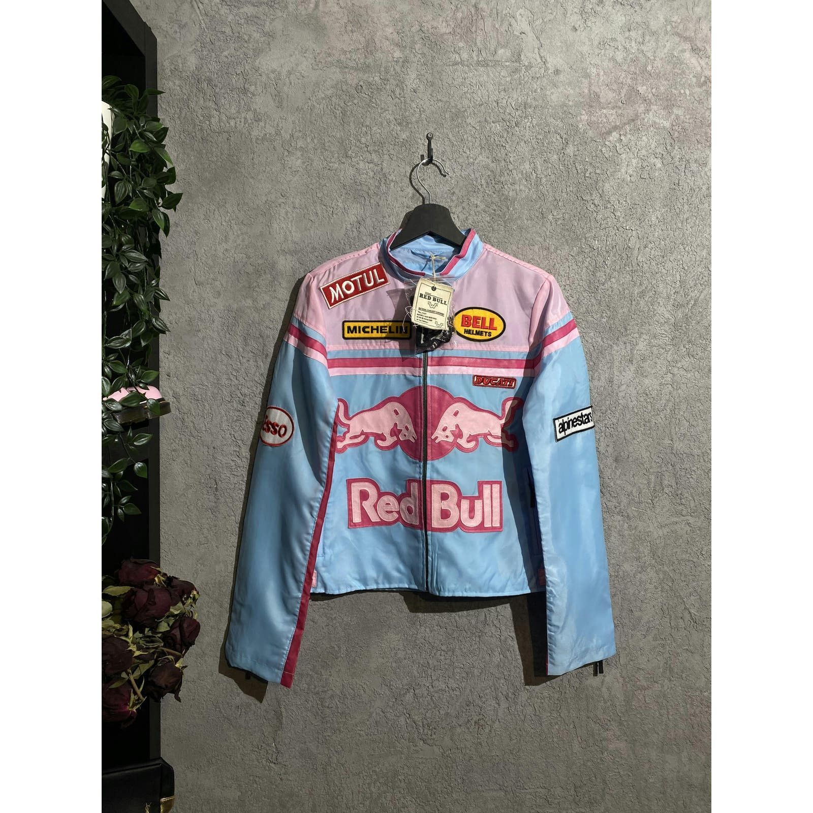 Red Bull × Vintage 🐂 VINTAGE RED BULL LEATHER JACKET PARIS LATE 90s Y2K ...