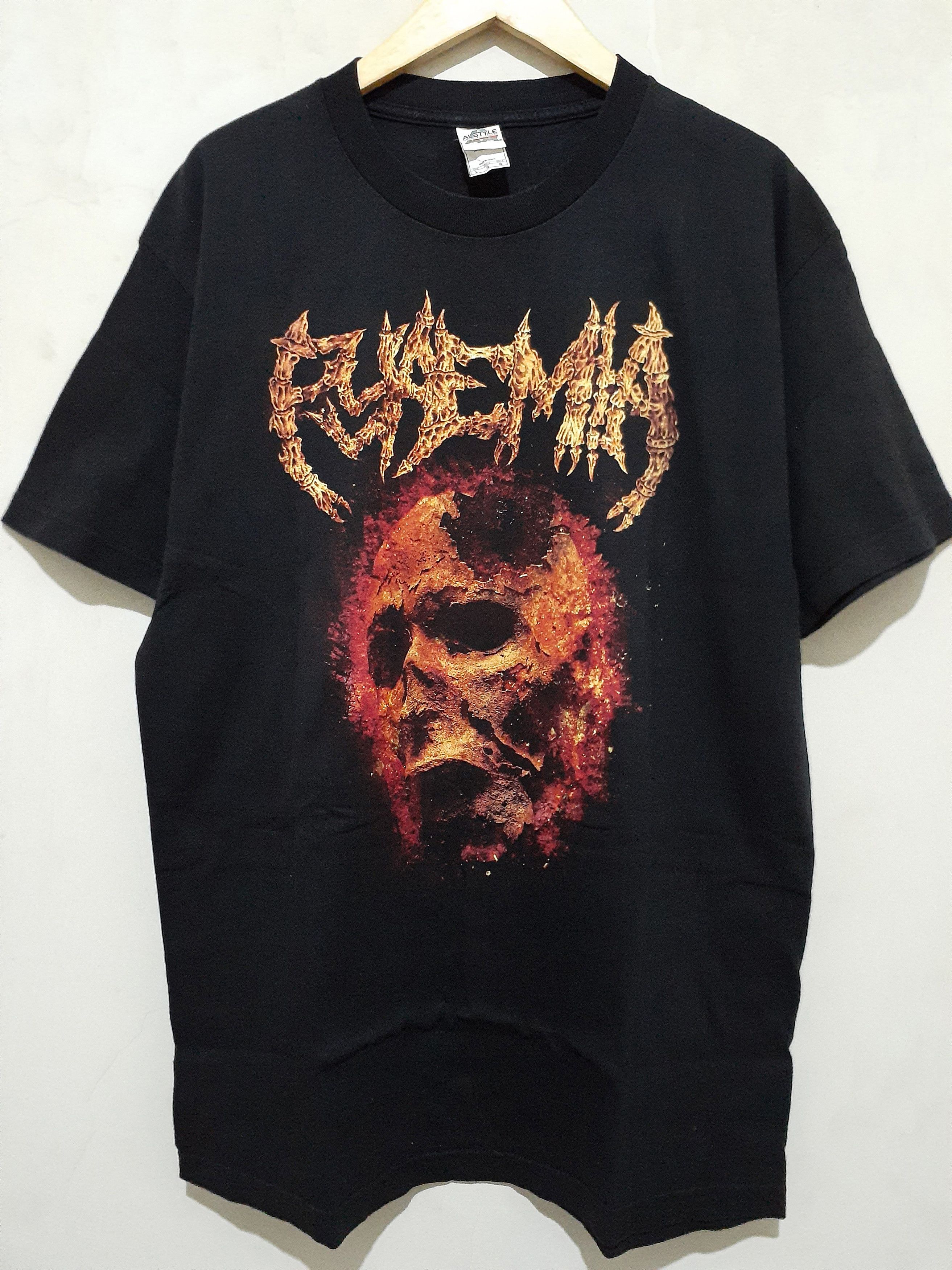 Band Tees × Vintage Rare 2000s PYAEMIA "Cranial Blowout" T-shirt | Grailed