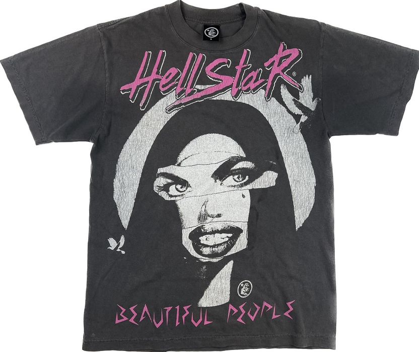 HELLSTAR Hellstar Beautiful People T-shirt | Grailed