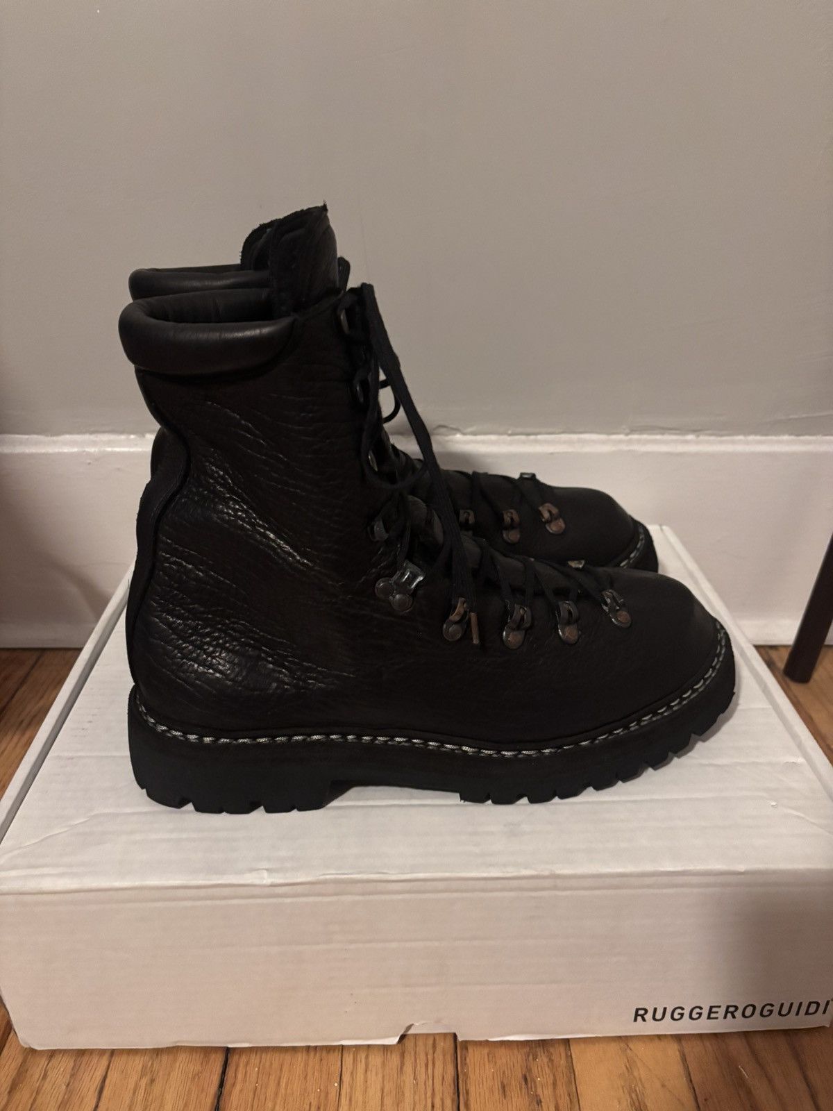 Guidi Guidi 20 Bison Leather Hiking Boots | Grailed
