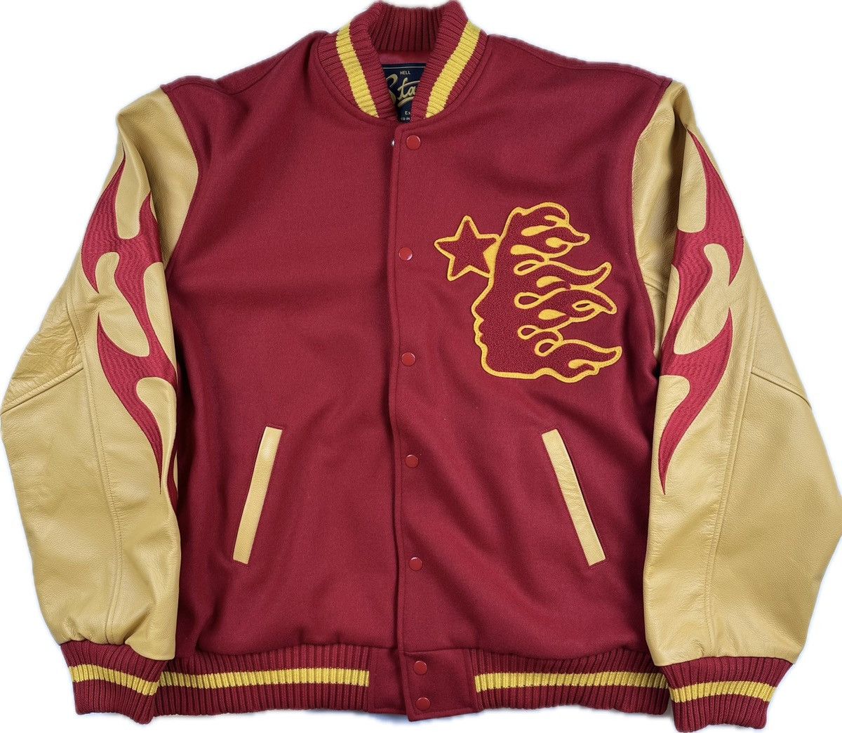HELLSTAR Hellstar Letterman Jacket | Grailed