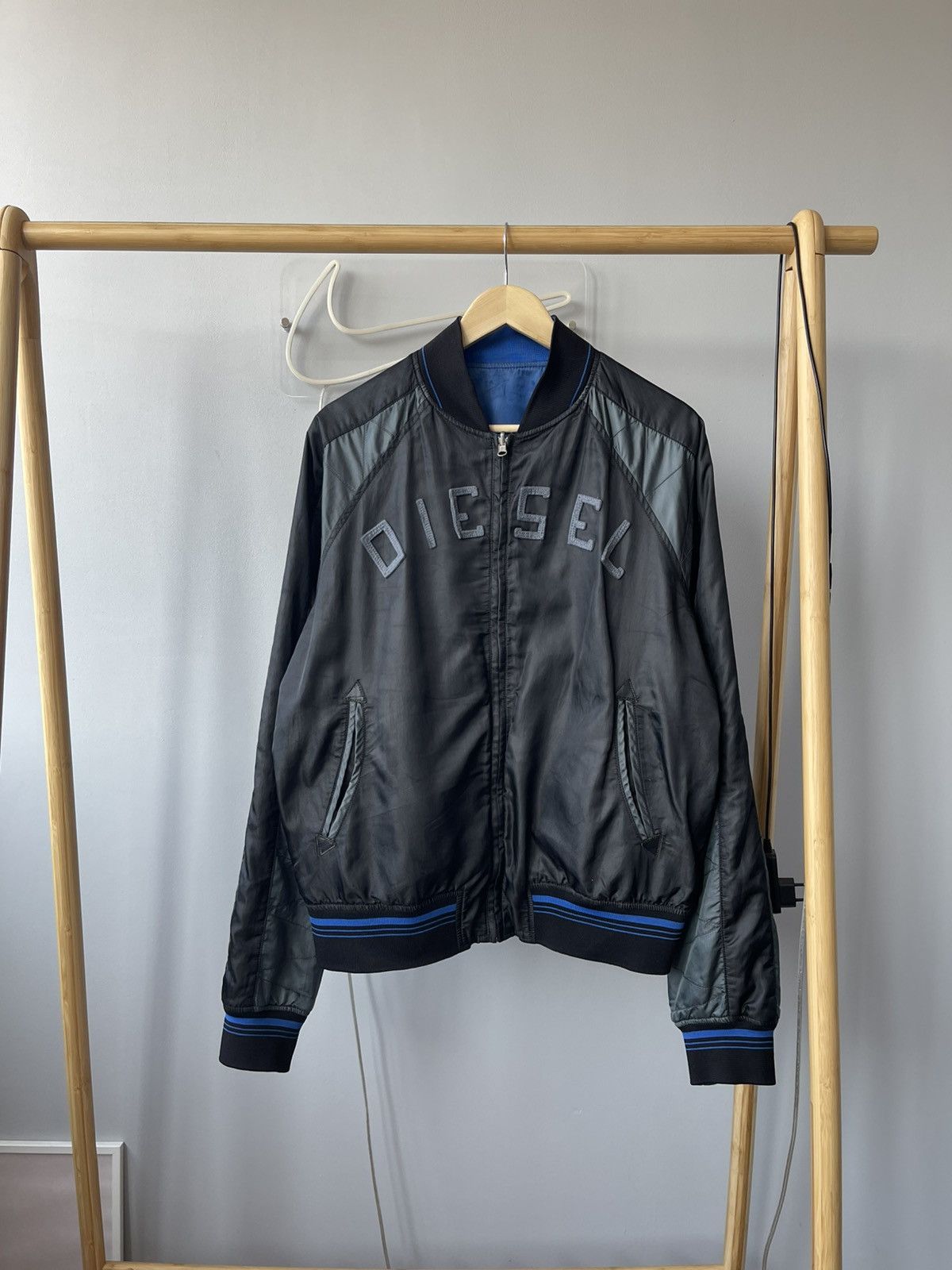 Diesel Vintage Diesel Reversible Bomber Jacket | Grailed