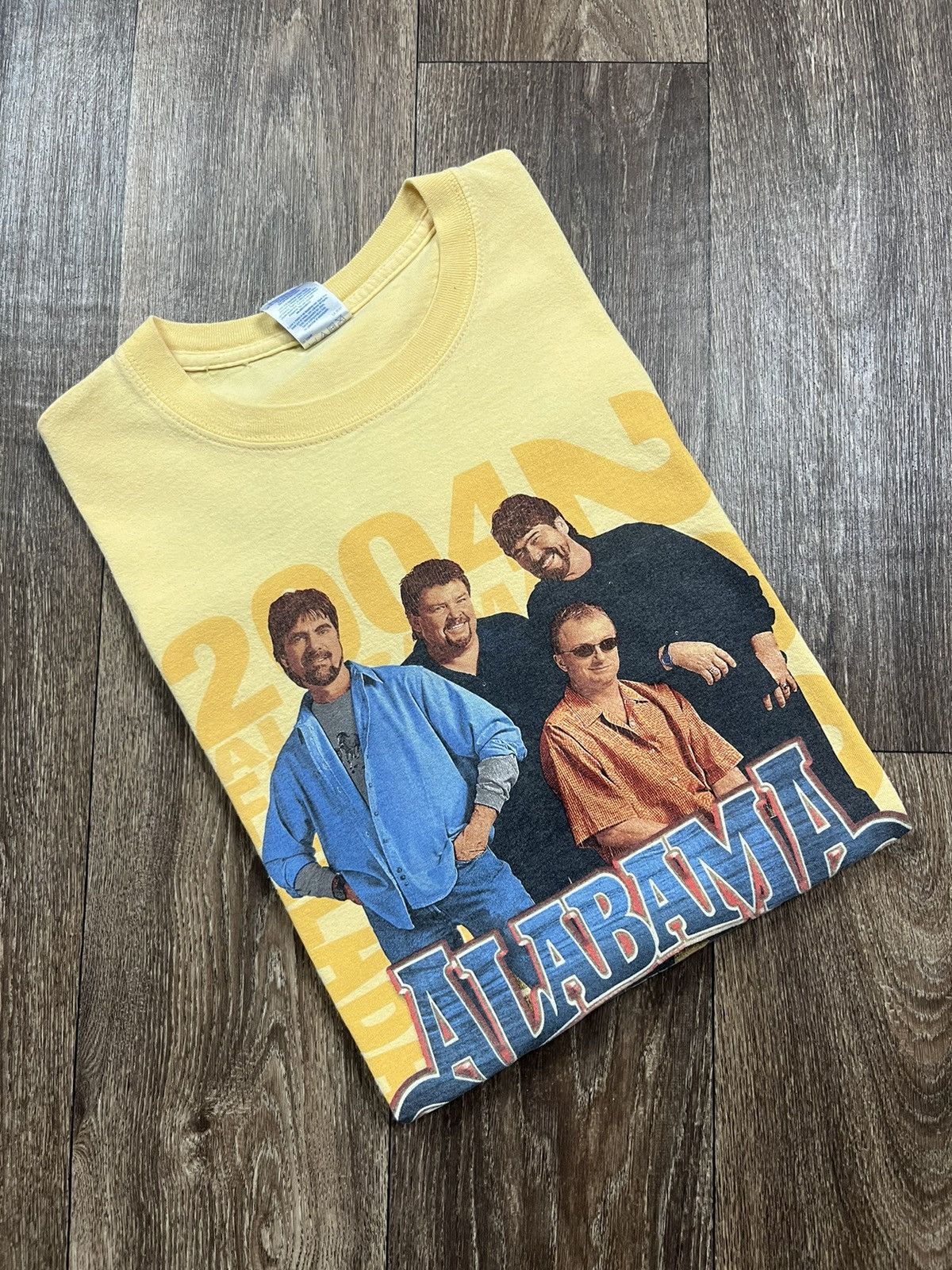 Vintage Rare ‘04 Vintage Alabama Band “Farewell Tour” T Shirt | Grailed