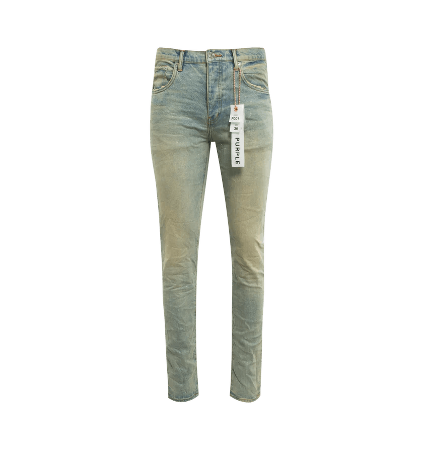 Purple o1h1sh11223 Glitter Dirty Jeans in Indigo | Grailed