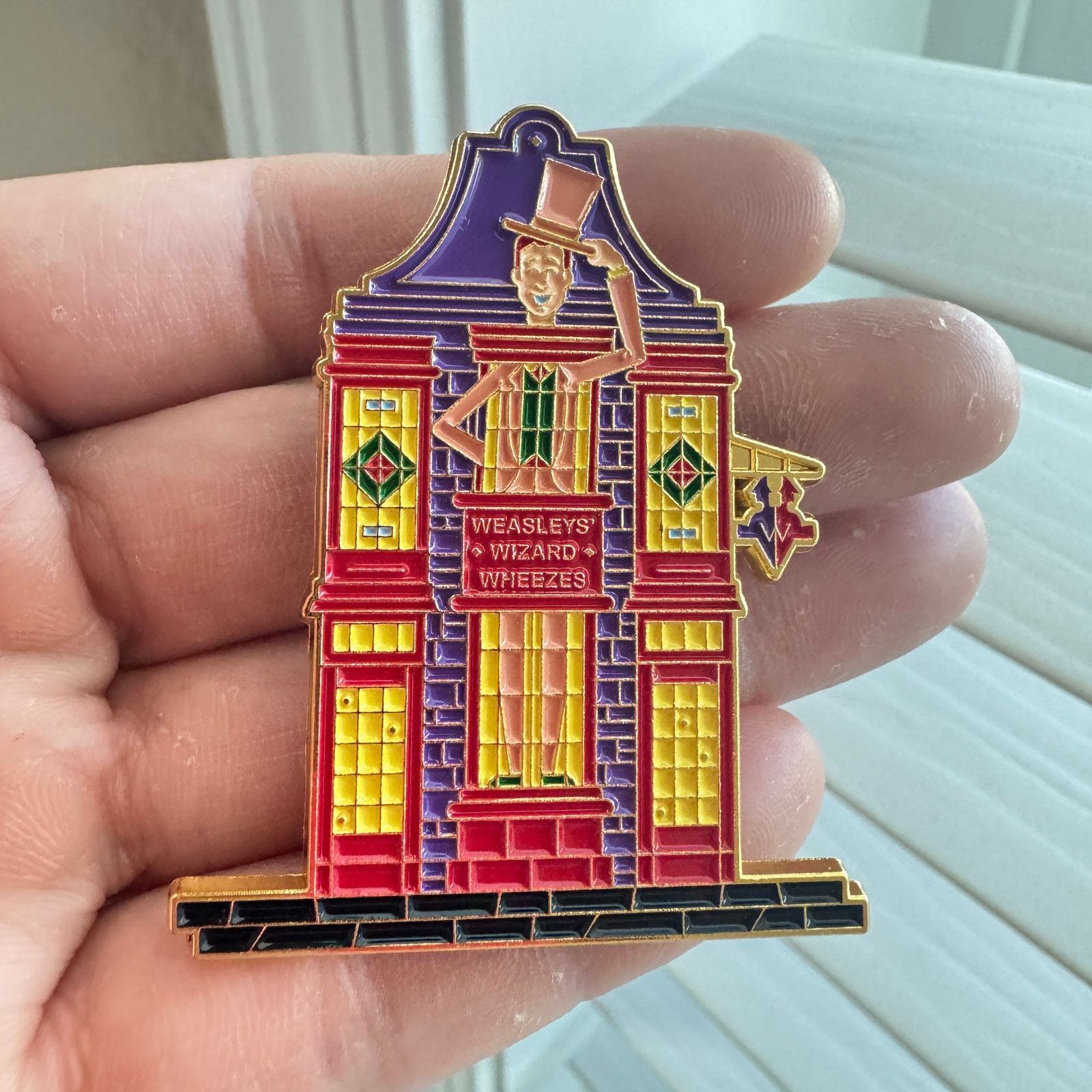 & Other Stories Weasley Wizard Wheezes Store Harry Potter Enamel Pins ...