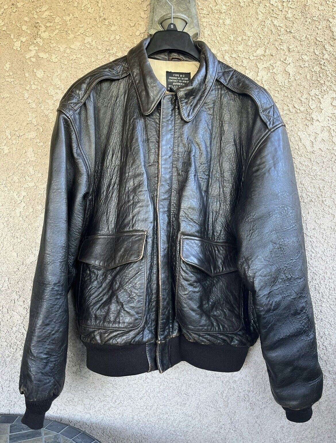 Avirex Avirex Leather Type A2 Jacket L “Stars And Stripes Forever ...