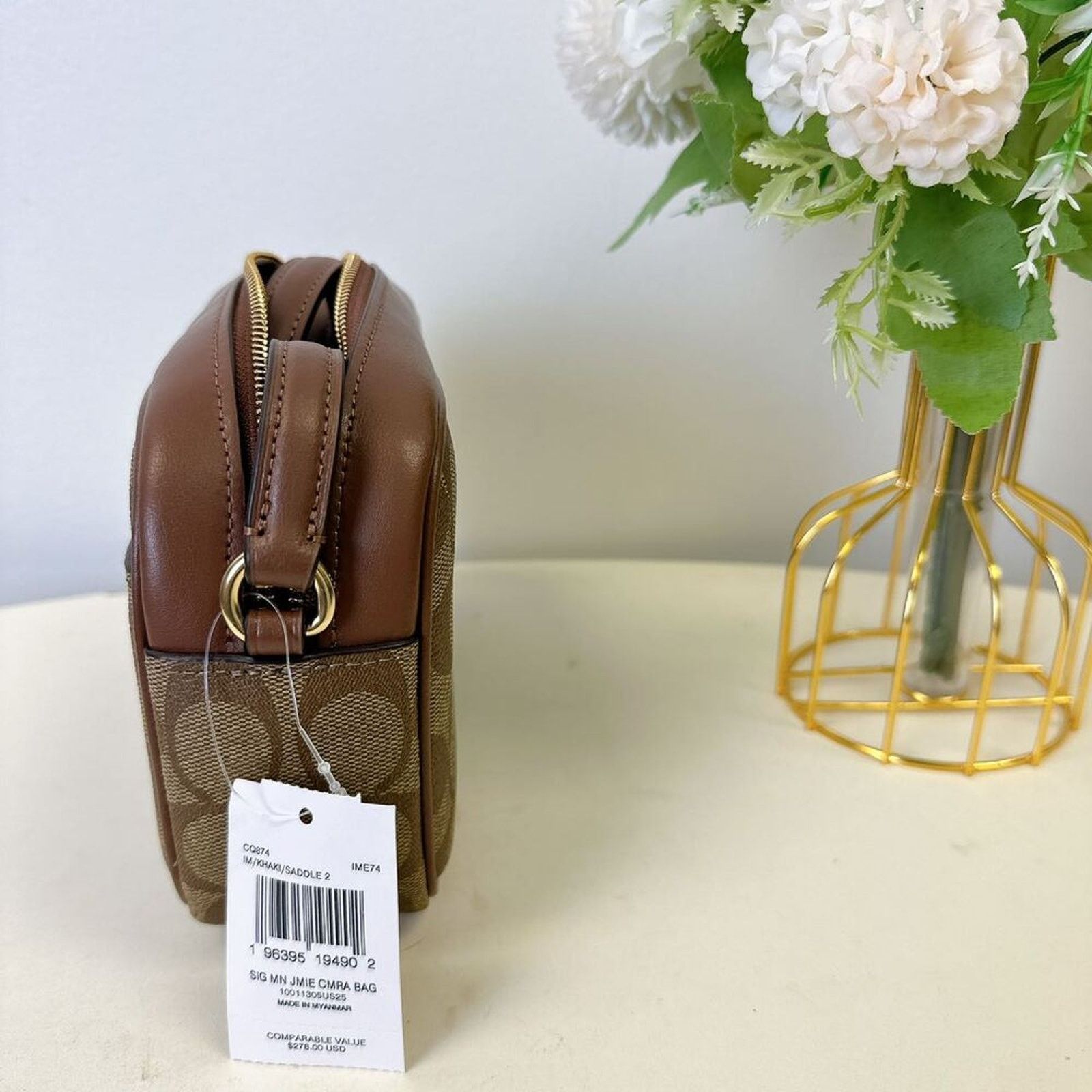 Coach Coach CQ874 Mini Jamie Camera Bag In Signature Canvas IN | Grailed