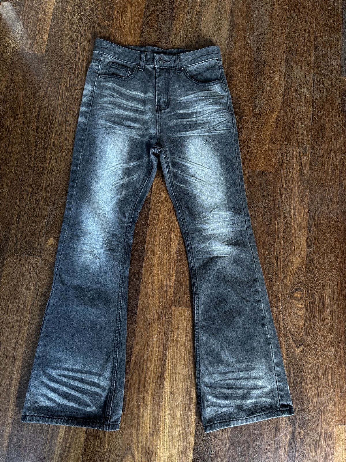 Japanese Brand Flared Denim Japanese Decency Concept crazy flared, 10/ ...