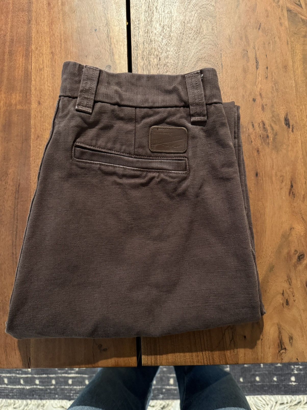 Freenote Cloth deck pant 14 ounce slub bark | Grailed