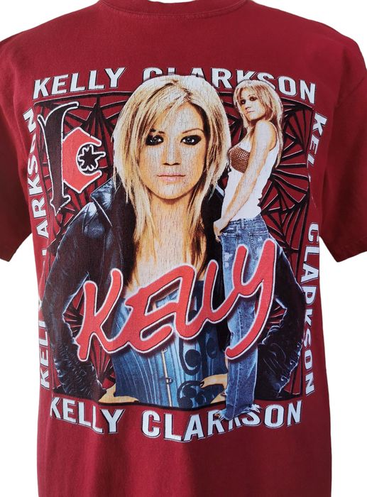 Vintage Vintage Kelly Clarkson Artist Singer Hazel Eyes Tour Shirt ...
