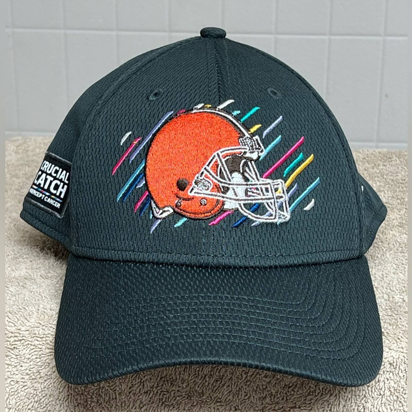 New Era Cleveland Browns New Era 9FORTY Adjustable Hat FIGHT CANCER ...