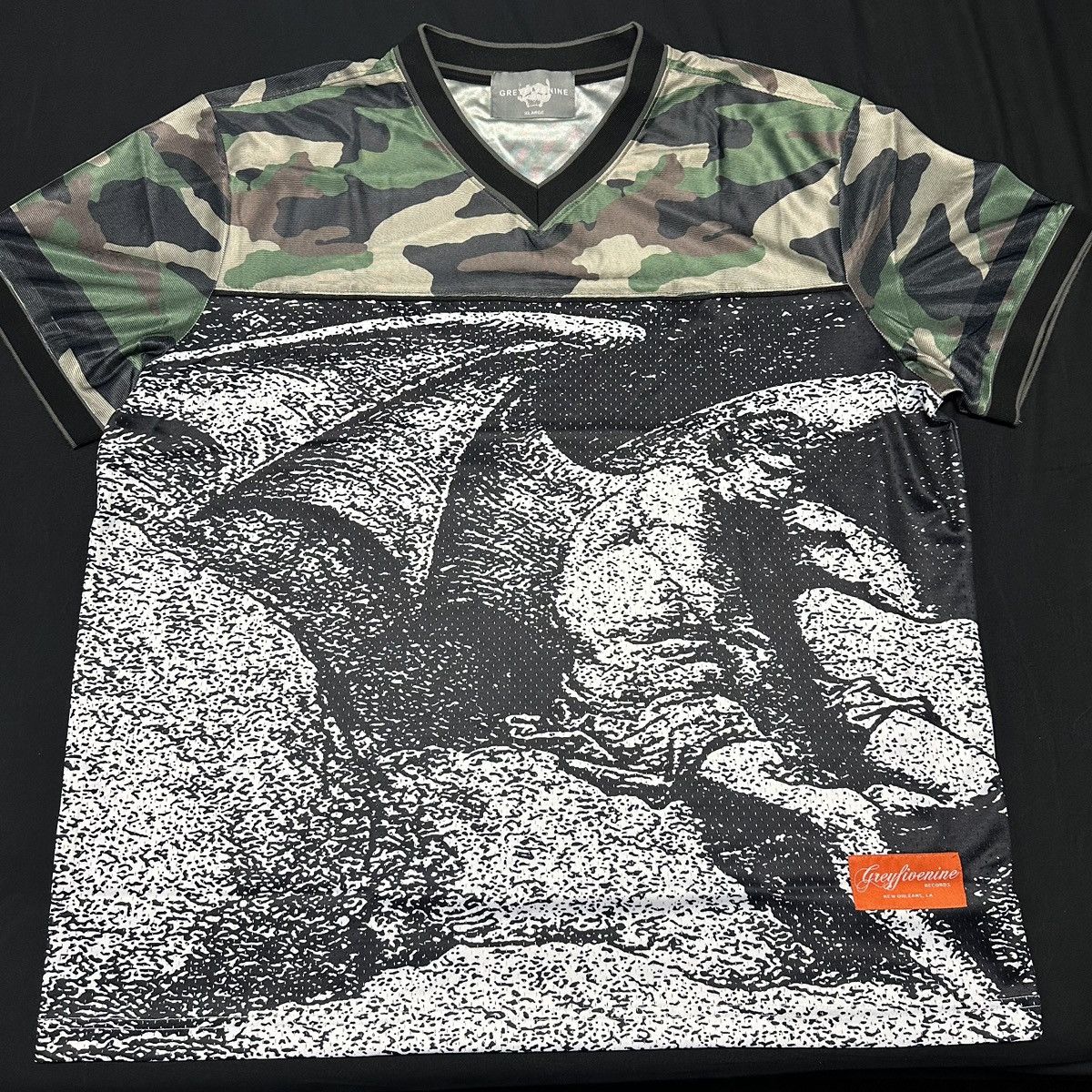 Pouya & $uicideboy$ Merch Suicideboys INFERNO jersey (camo) | Grailed