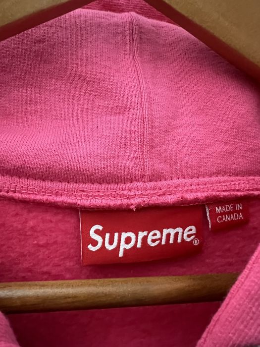 Supreme SUPREME S LOGO ZIPUP IN RARE PINK COLOR | Grailed