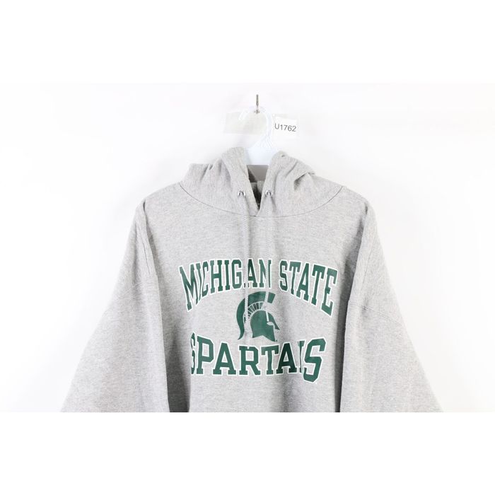 Champion Champion Distressed Michigan State University Hoodie | Grailed