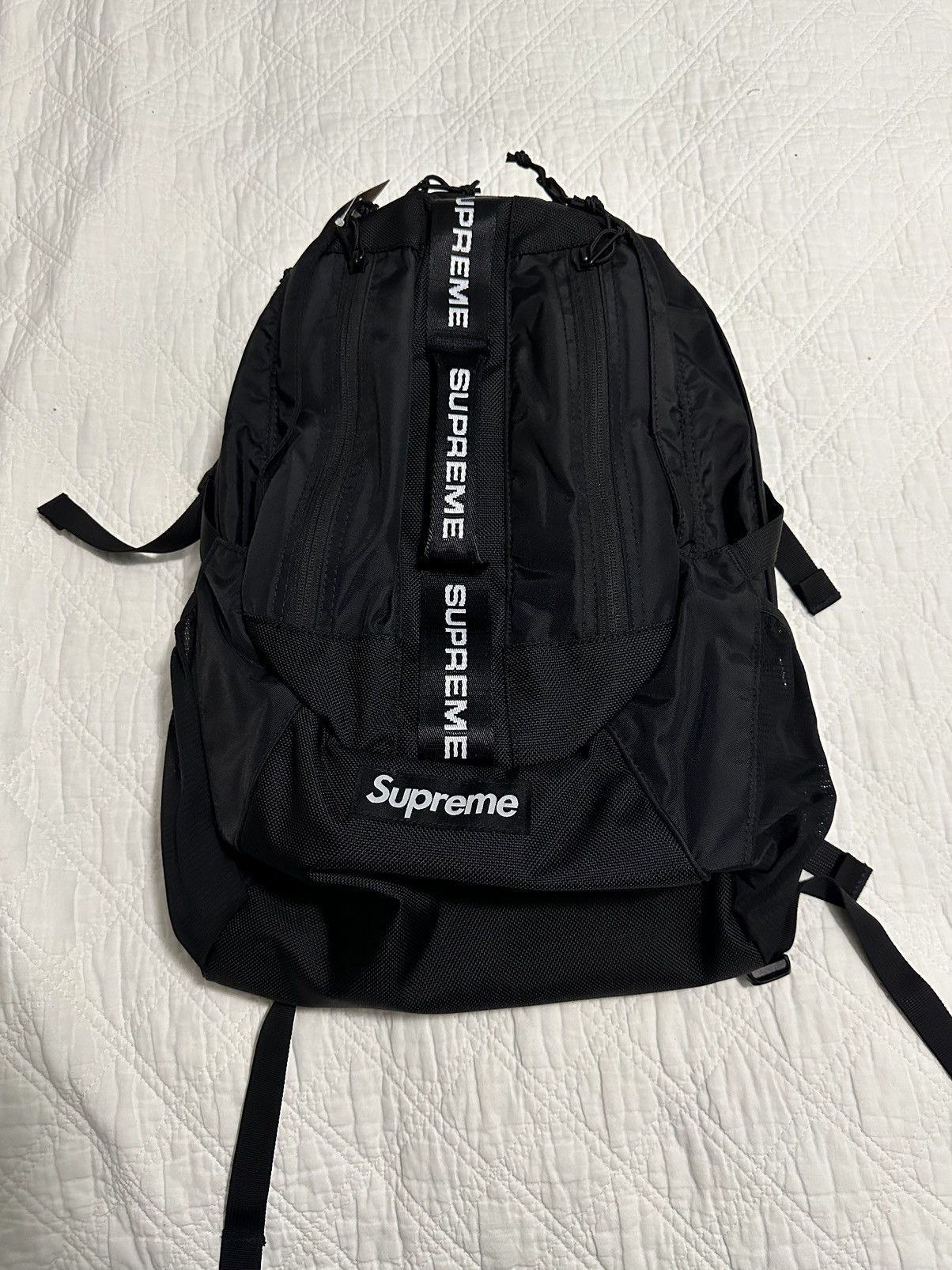 Supreme Supreme Backpack Black (FW22) | Grailed