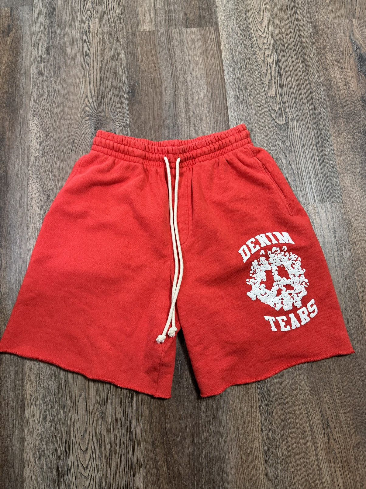 DENIM TEARS Denim Tears Red University Short | Grailed