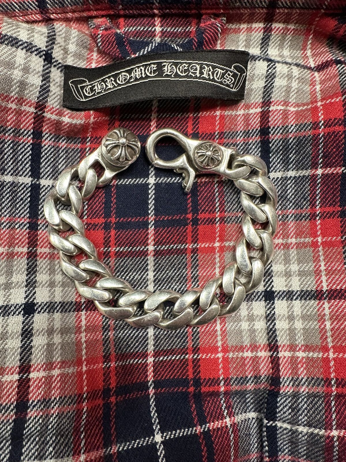 Chrome Hearts Chrome Hearts Fancy Lobster Clap Bracelet | Grailed