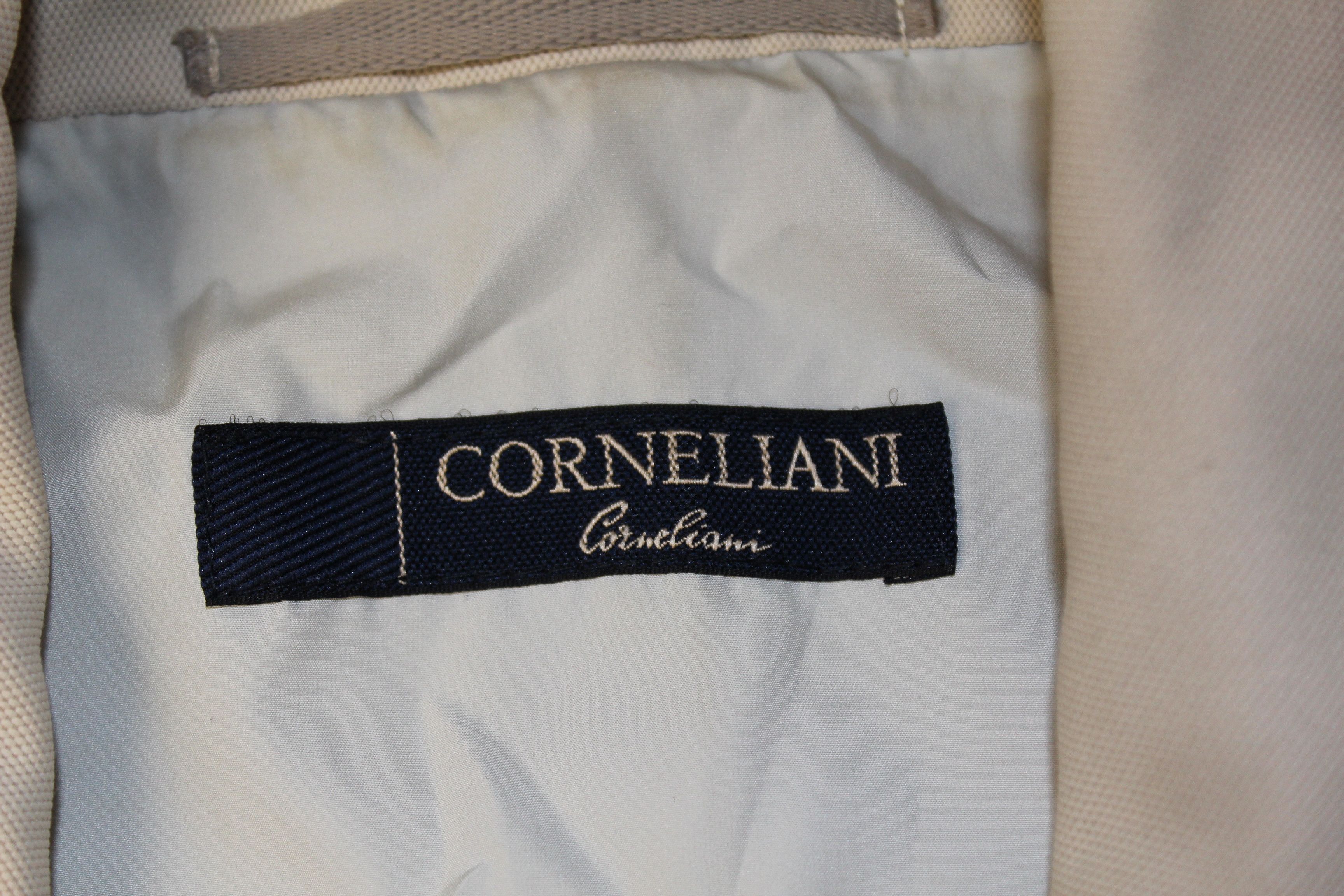 Corneliani Men's Corneliani Trench Coat Jacket Size 50 | Grailed