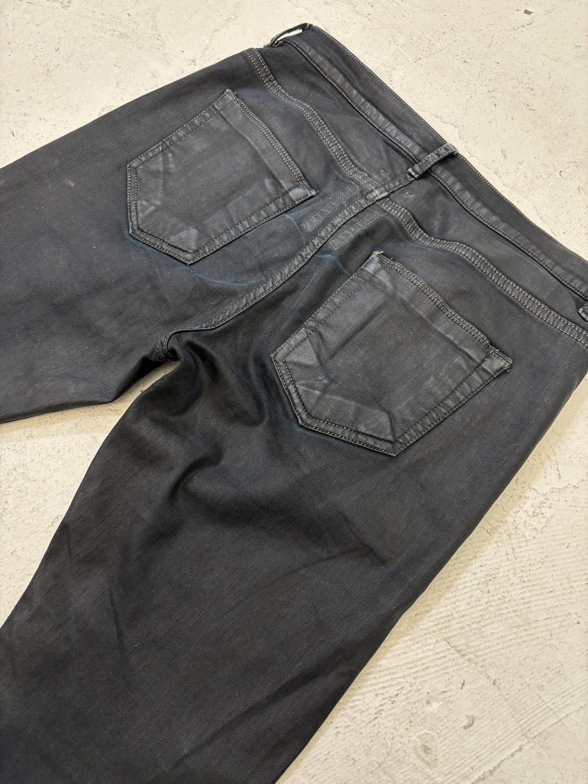 Rick Owens Rick Owens Detroit Cut Waxed Jeans | Grailed