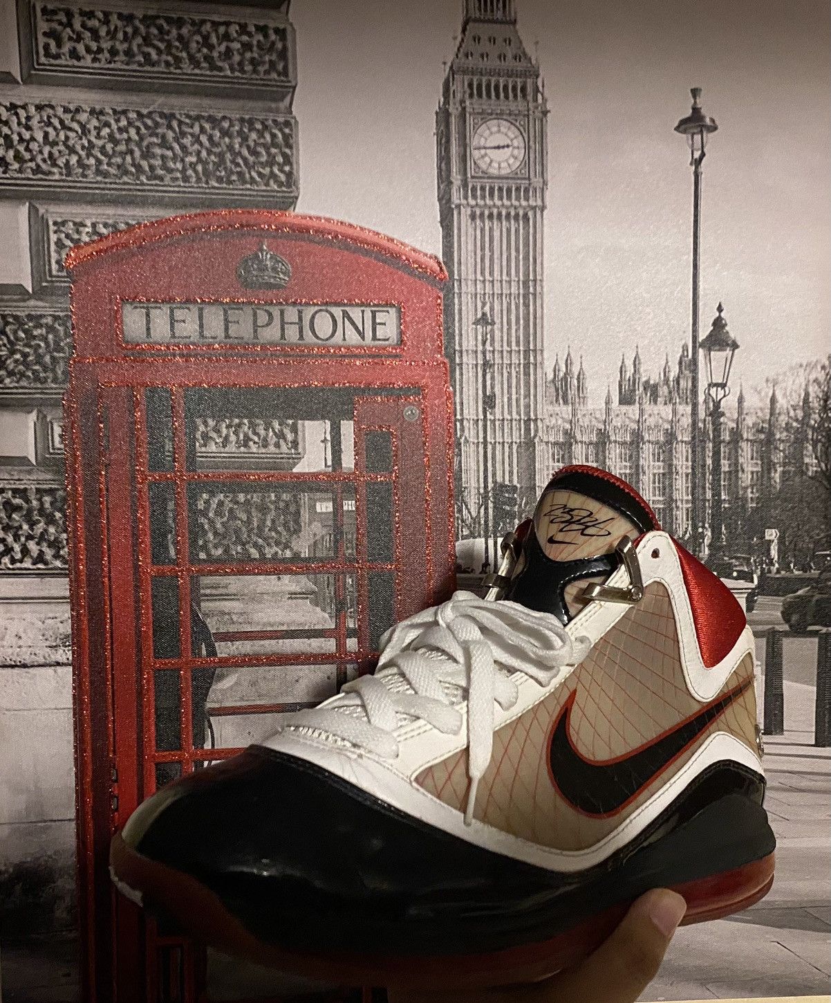 Nike Lebron 7s Black/red | Grailed