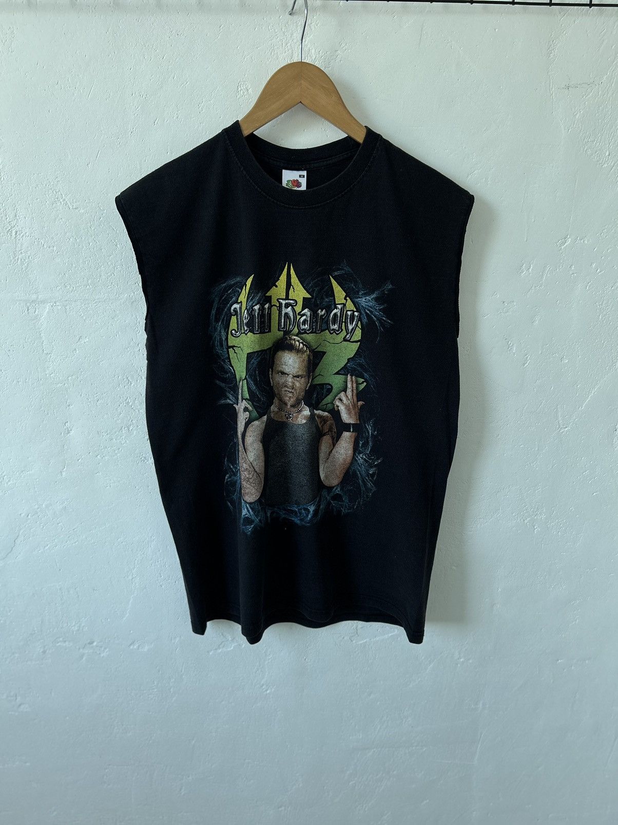 Vintage JEFF HARDY WWE VINTAGE BIG LOGO TSHIRT | Grailed